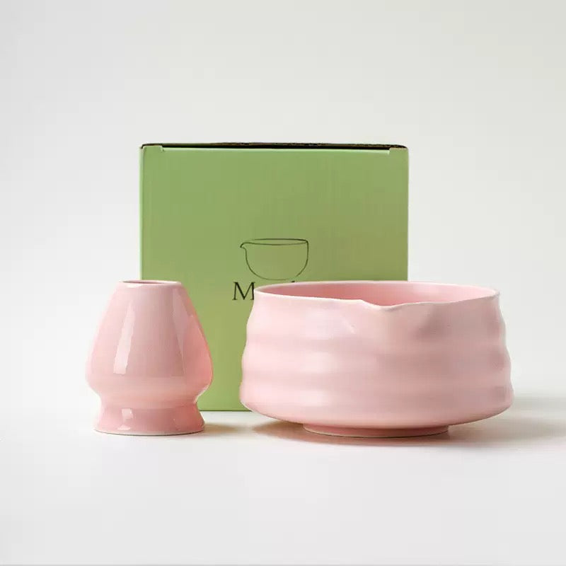 Pink Matcha Set 2 pieces – WOW Matcha!